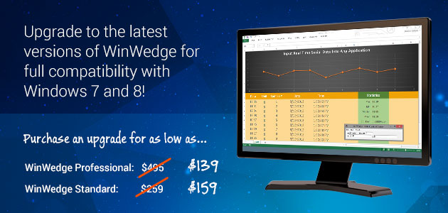 Upgrade WinWedge Today!