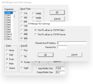 WinWedge Pro Ethernet & Serial Data Collection Software