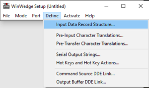 WinWedge Quick Start Guide – TAL Technologies